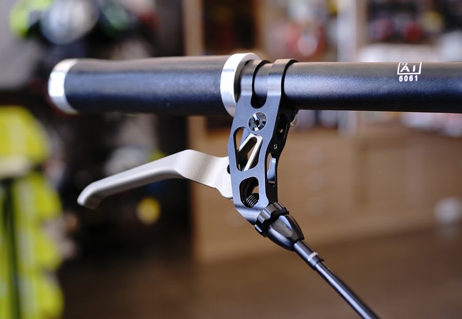 [Improved Braking] Brompton specific lightweight brake lever, bell ...