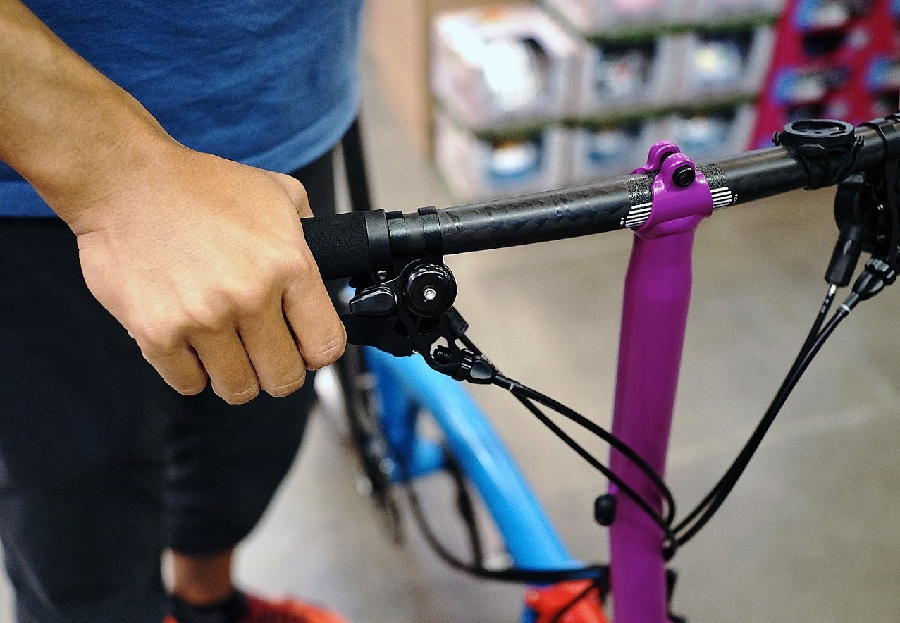 [Improved Braking] Brompton specific lightweight brake lever, bell ...