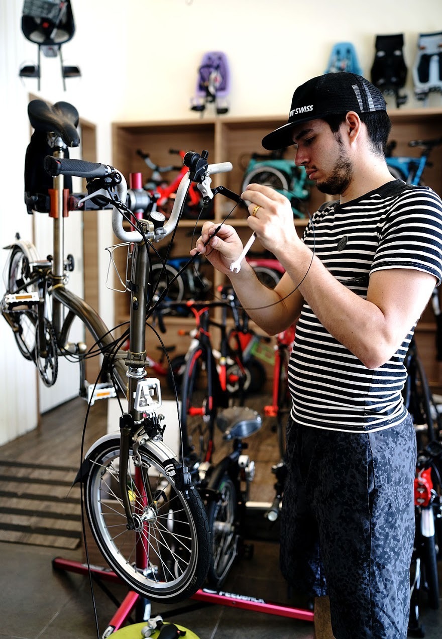 [Improved Braking] Brompton specific lightweight brake lever, bell ...